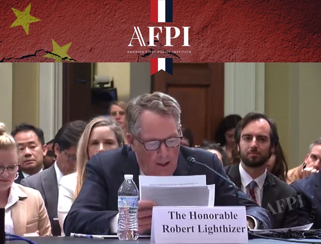 Testimony of Robert Lighthizer Before the House Select Committee on ...